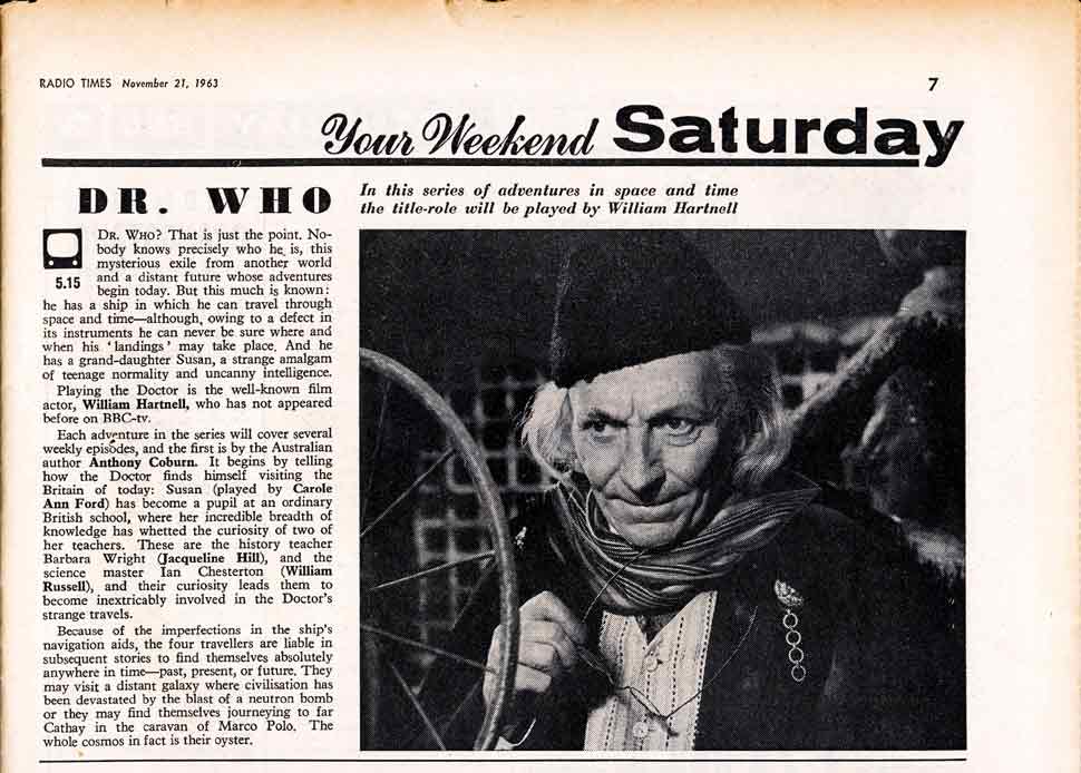 DOCTOR WHO - it's a Question, and a Statement ...